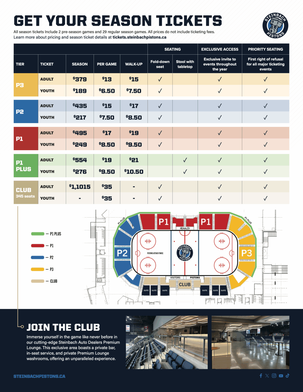 Tickets | Steinbach Pistons