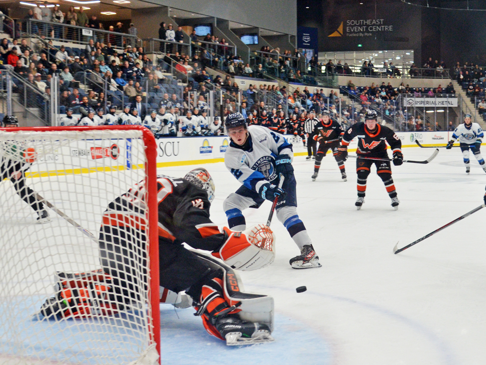 Pistons score five unanswered on route to win over Flyers | Steinbach ...